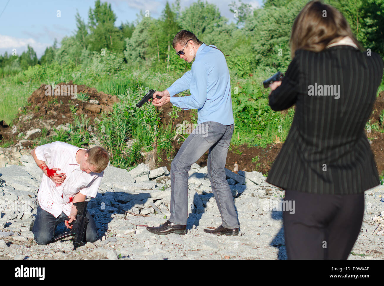 Fbi agents hi-res stock photography and images - Alamy