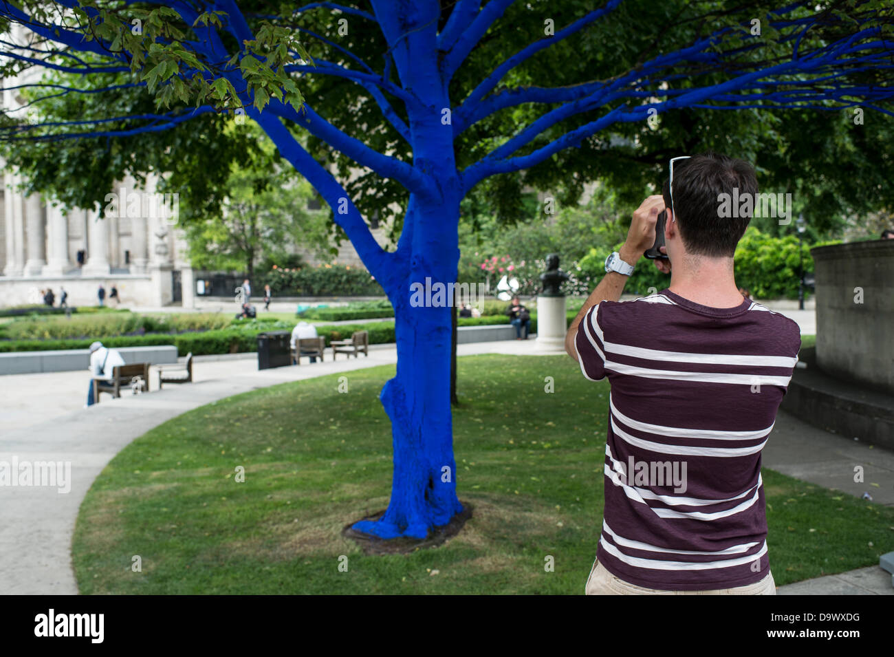 Tree art installation of hi-res stock photography and images - Alamy