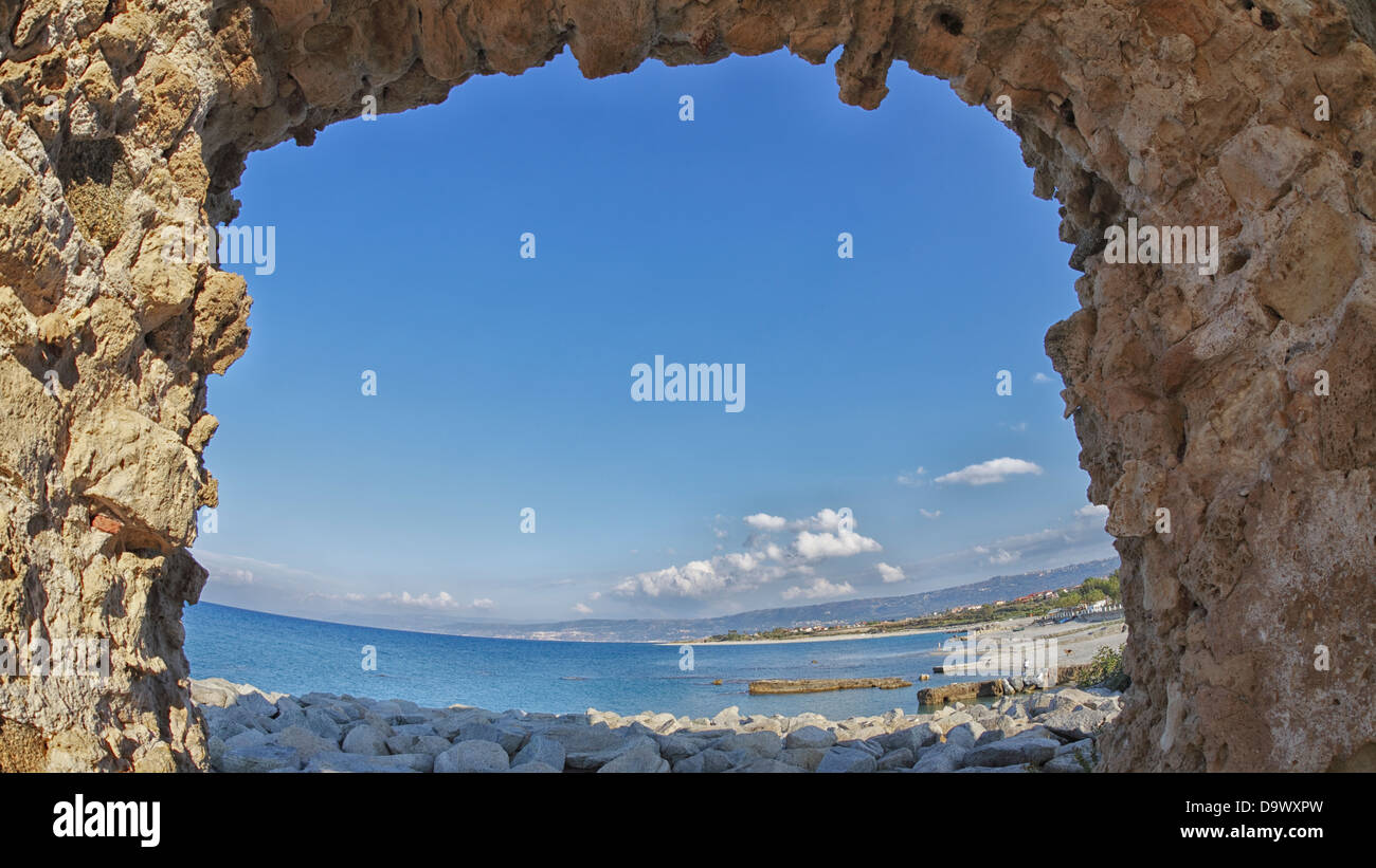 Seascape, Briatico, Calabria Stock Photo - Alamy