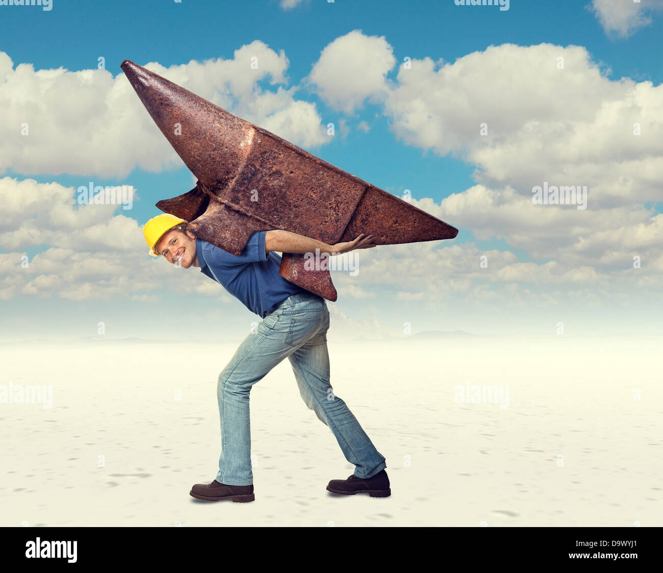 Anvil man hi-res stock photography and images - Alamy