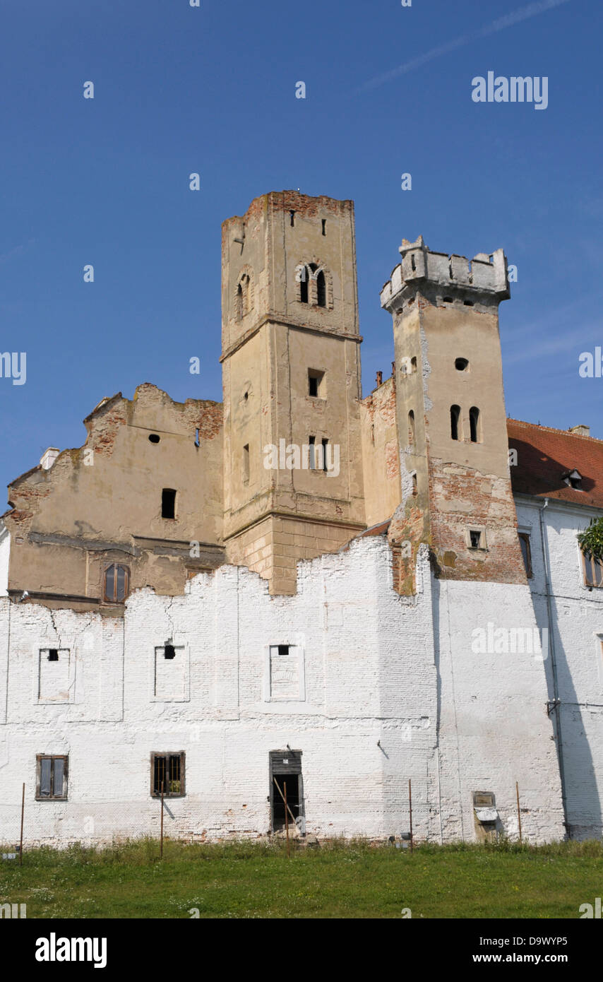 Castle from the 16th century , Breclav, Moravia, Czech Republic Stock ...