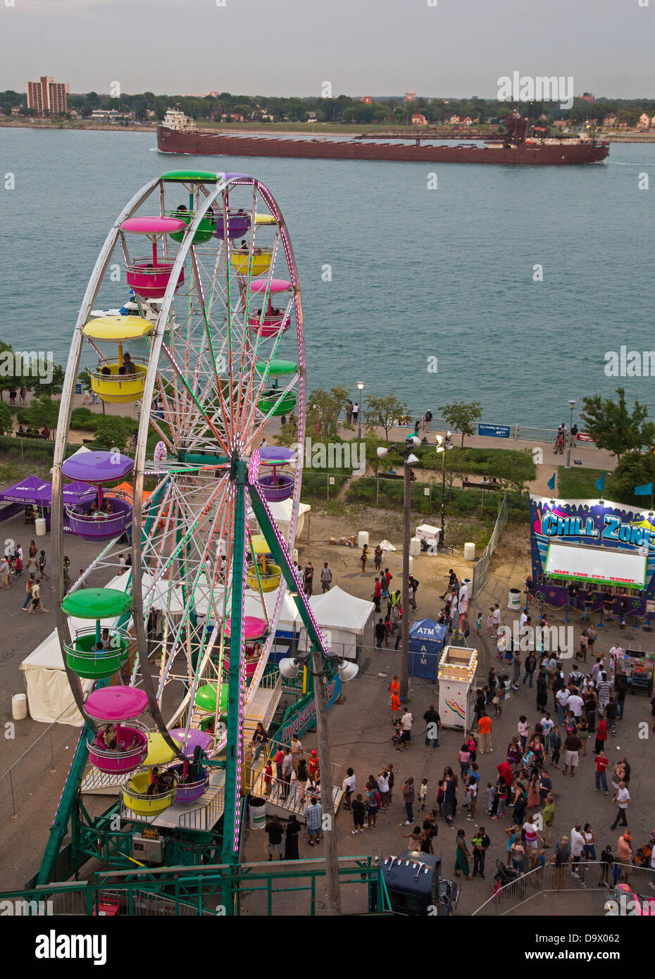 Detroit River Days Festival Stock Photo - Alamy