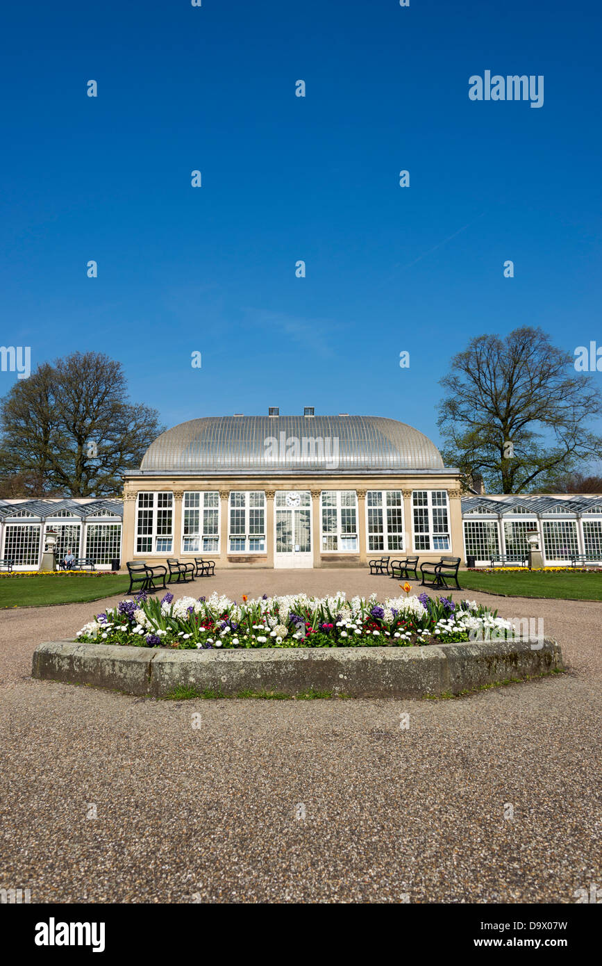 The Glass Pavilions at Sheffield Botanical Gardens, Sheffield, South ...