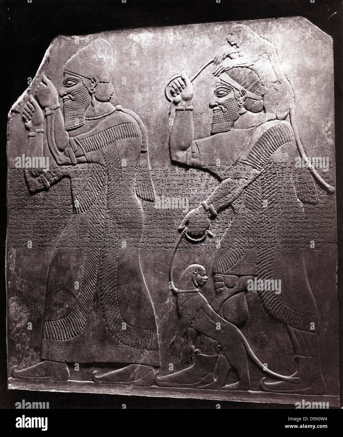 Assyrian relief british museum 1872 hi-res stock photography and images ...