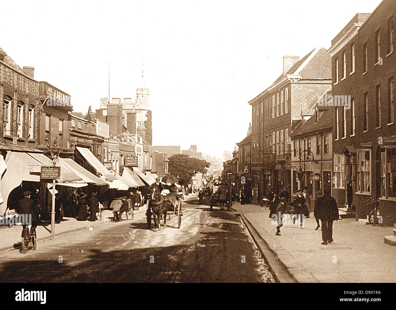 Sittingbourne high street sittingbourne kent hi-res stock photography ...