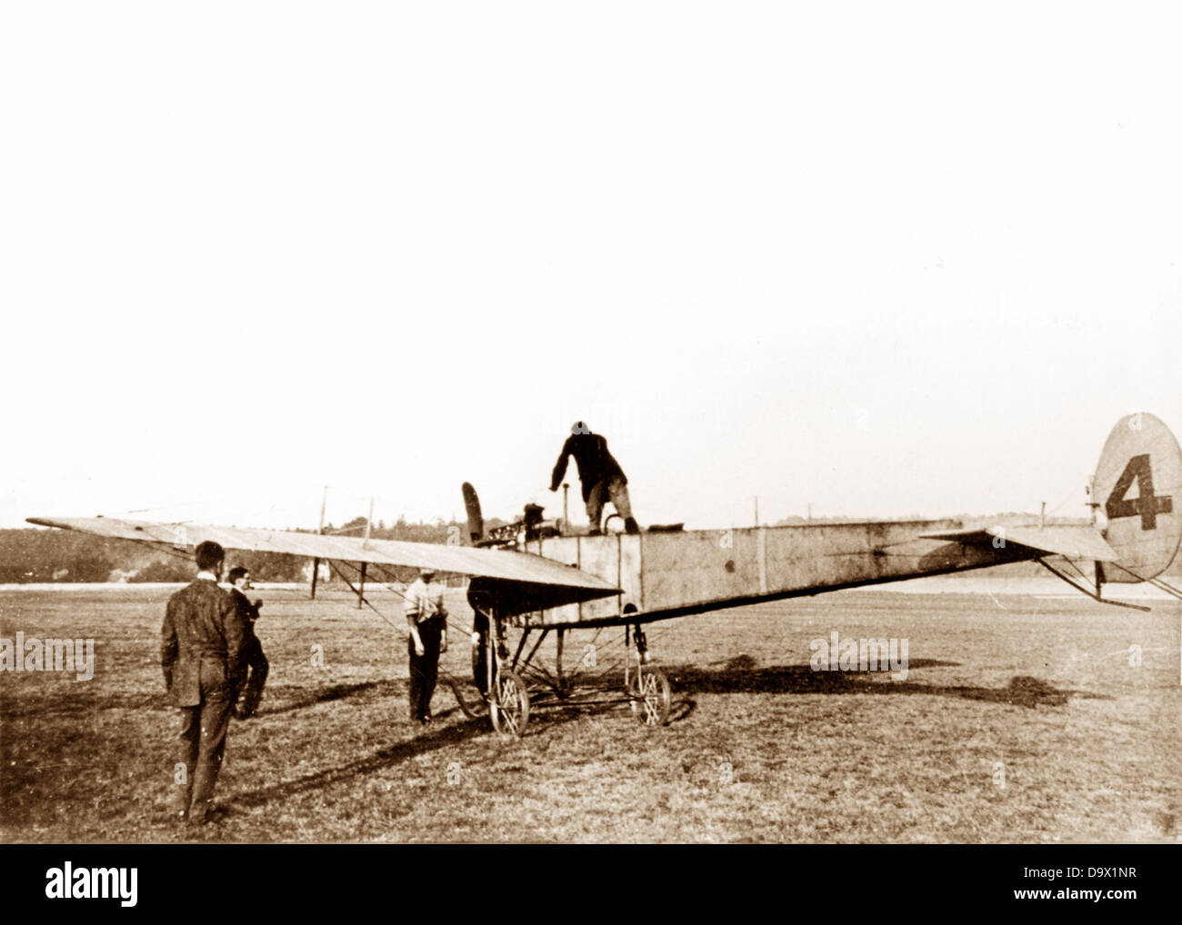 Flanders F3 Monoplane in 1910 Stock Photo - Alamy