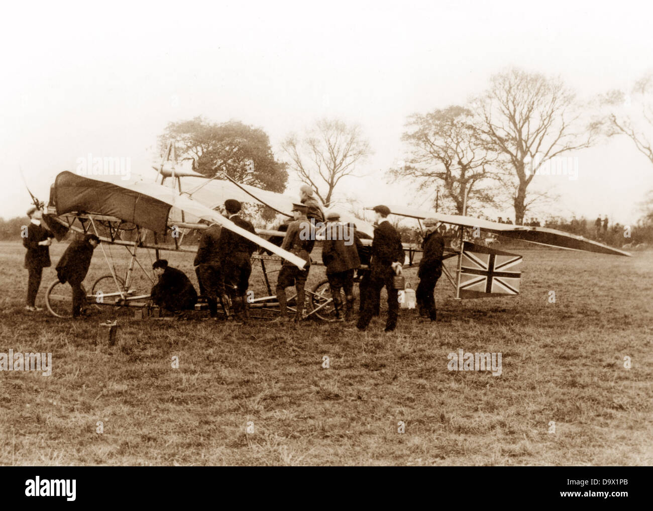 Humphreys No. 2 Monoplane early 1900s Stock Photo - Alamy