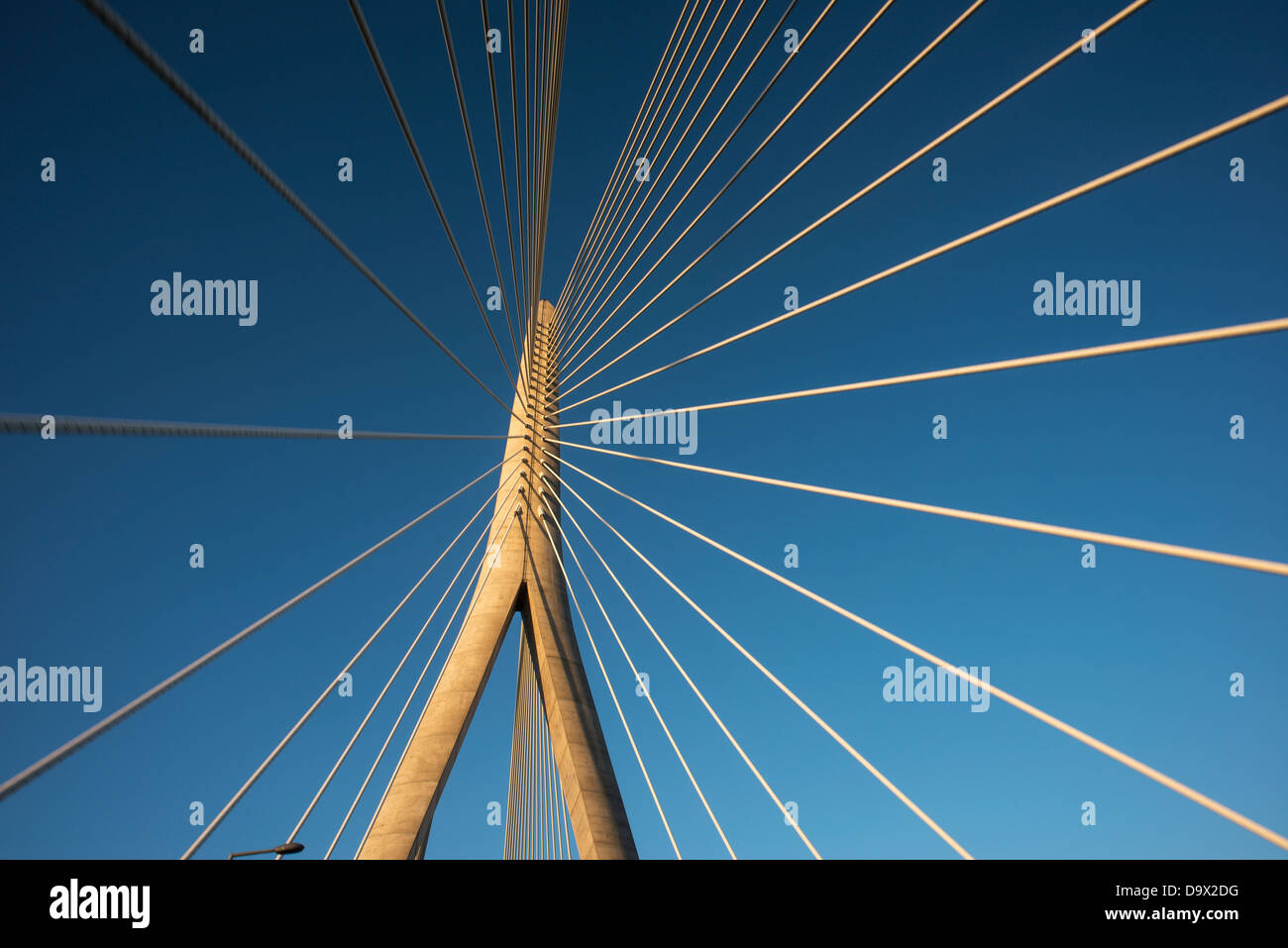 UK, Ireland, County Waterford, Waterford, Bridge on River Suir, Low ...