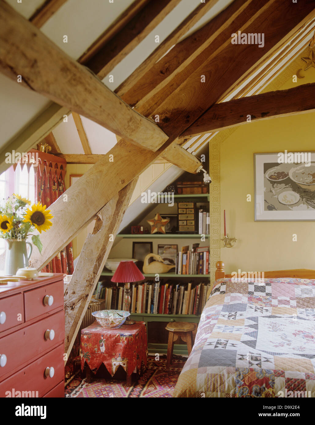 Ceilings bedroom ceiling country hi-res stock photography and images ...