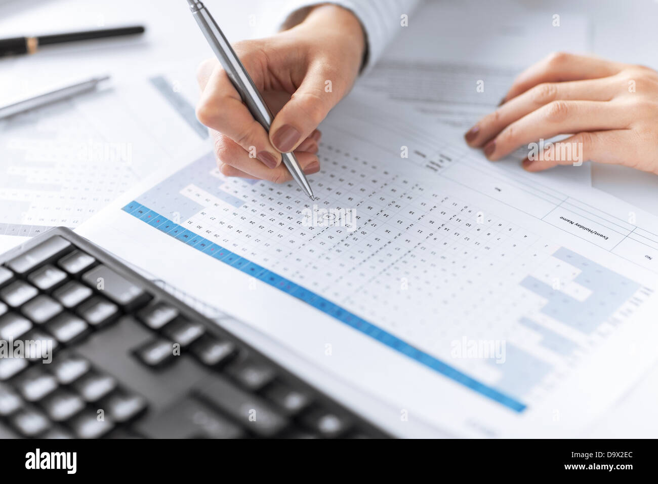 List of numbers on paper hi-res stock photography and images - Alamy