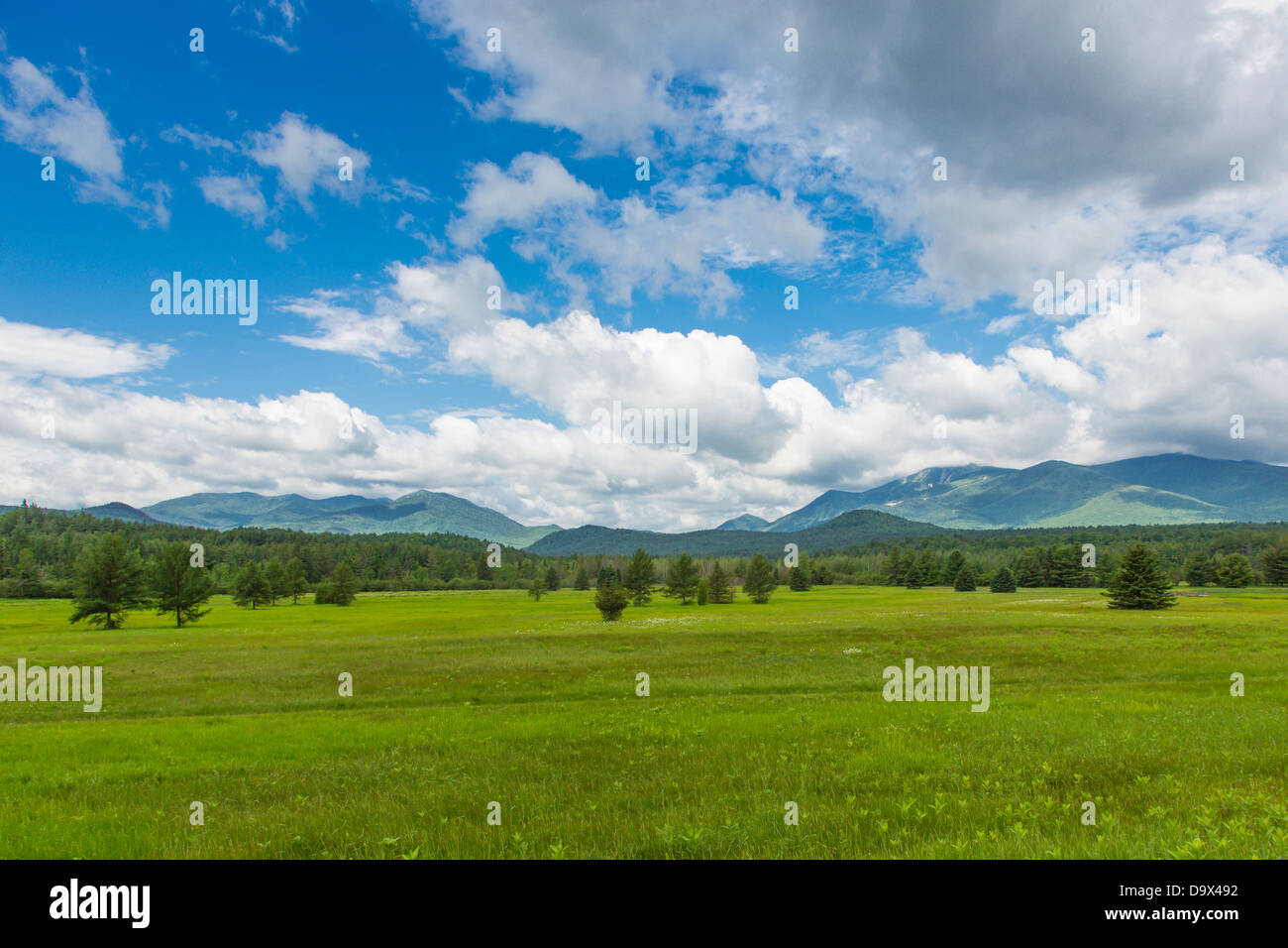 High Peaks region of the Adirondack Mountains in the Adirondack State ...