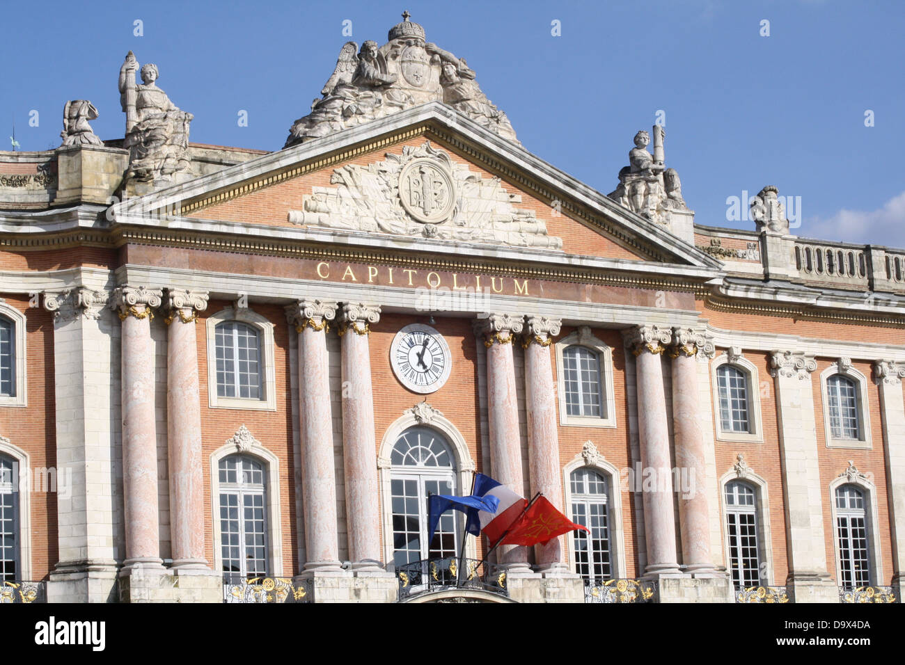 The Capitole of Toulouse in France Stock Photo - Alamy