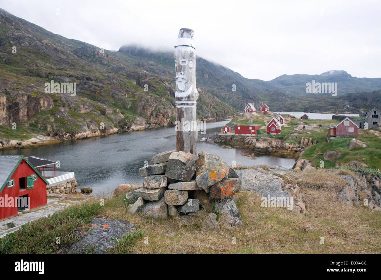 The abandoned fishing settlement of Assaqutaq, Sisimiut, Greenland ...
