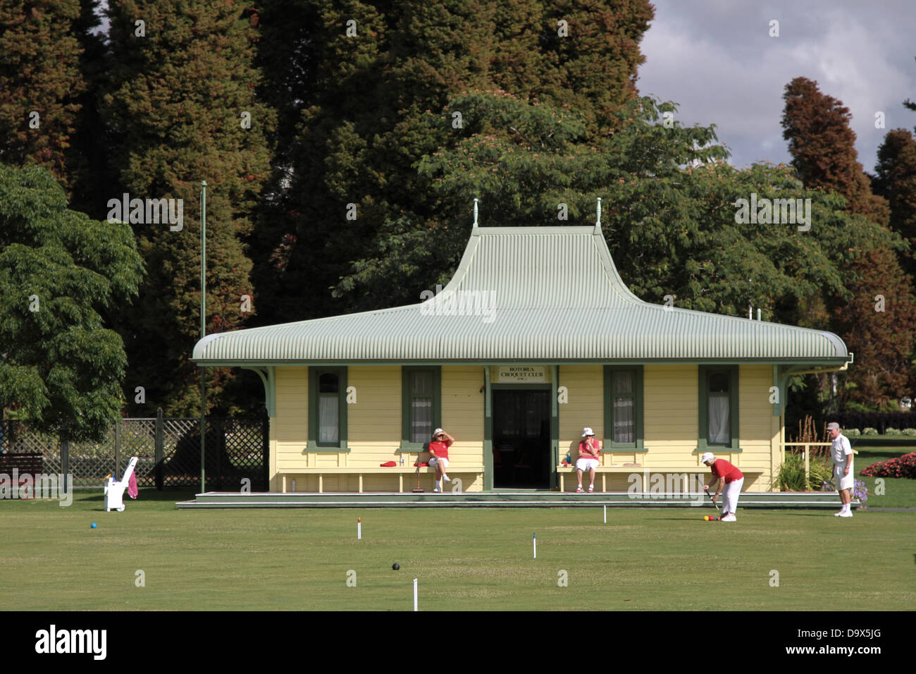 Croquet Field High Resolution Stock Photography and Images - Alamy
