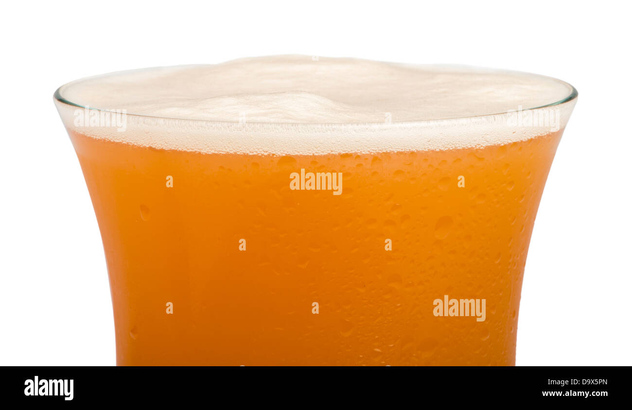 Mug beer close up background. Studio shot Stock Photo - Alamy