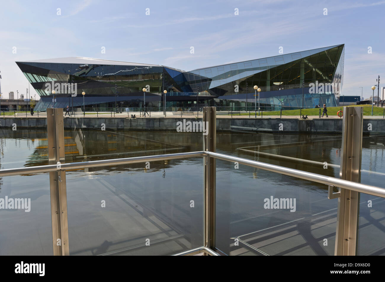 Royal Victoria Docks Newham Siemens Crystal exhibition building, London ...