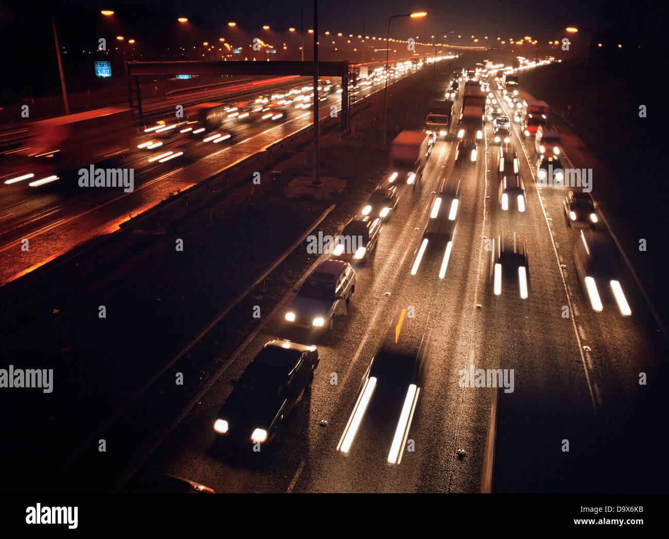 Motorway traffic uk hi-res stock photography and images - Alamy