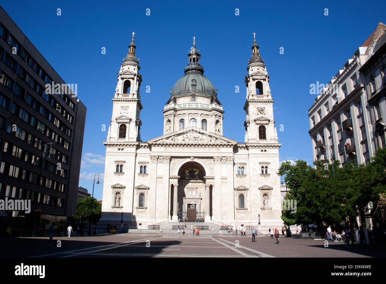 St Stephen's Basilica - Szent István Bazilika - Budapest, Hungary Stock ...