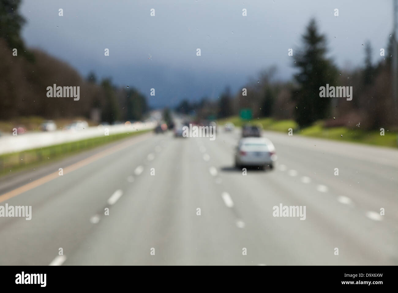 soft focus Highway for background Stock Photo - Alamy
