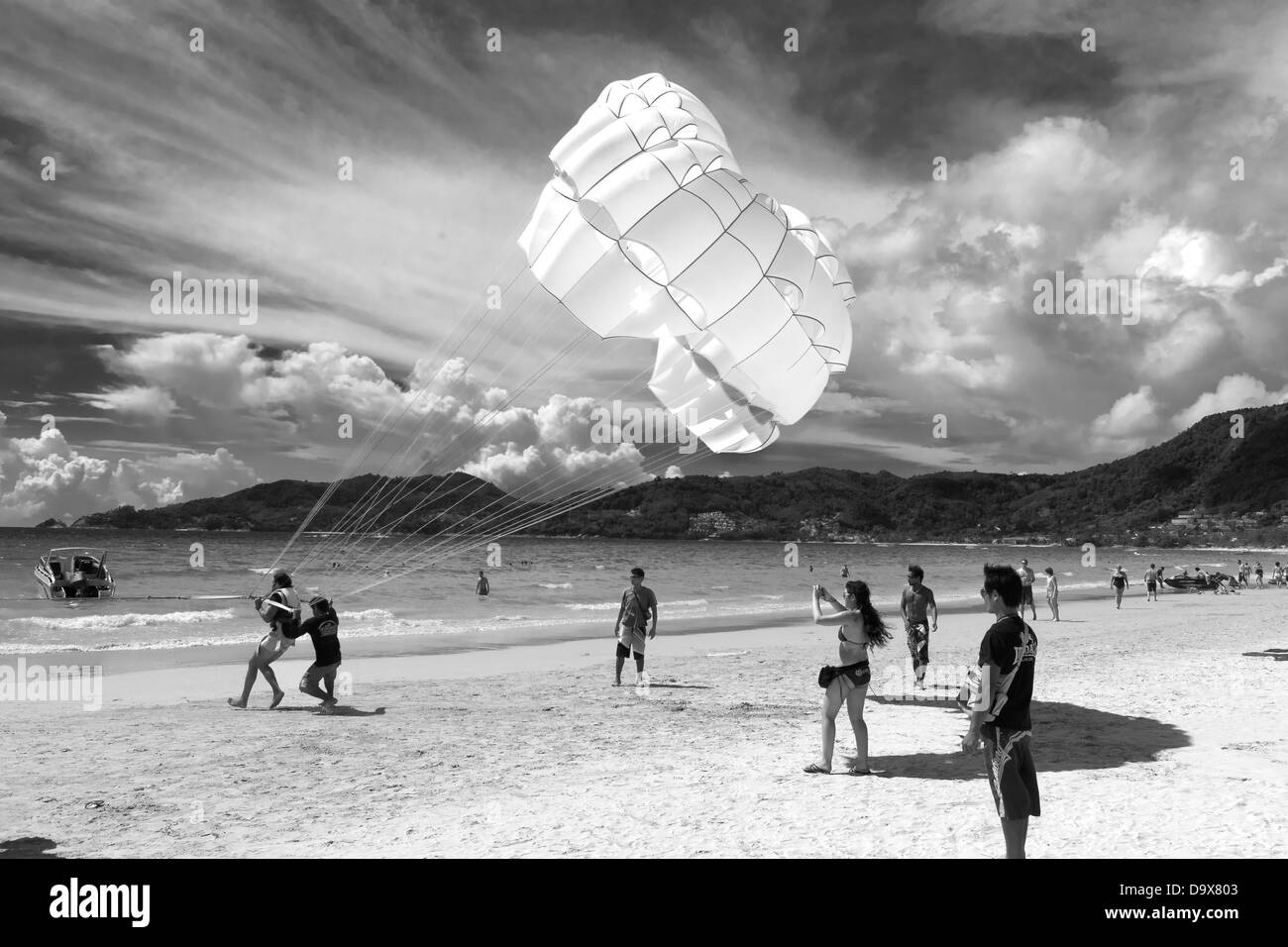 Water operator Black and White Stock Photos & Images - Alamy