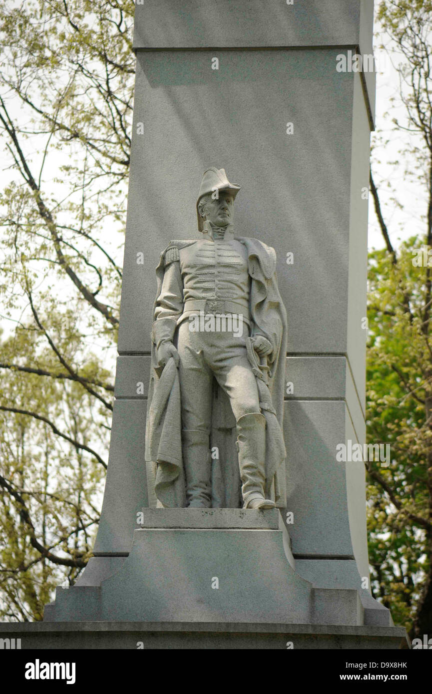 Monument to General William Henry Harrison who fought at the Battle of ...