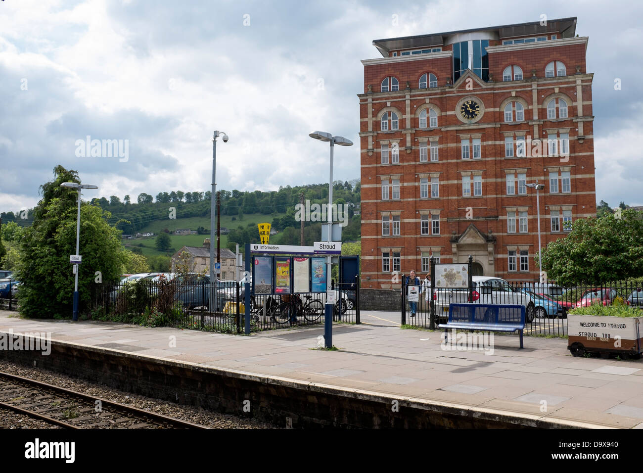 Stroud Railway Station Stock Photo - Alamy