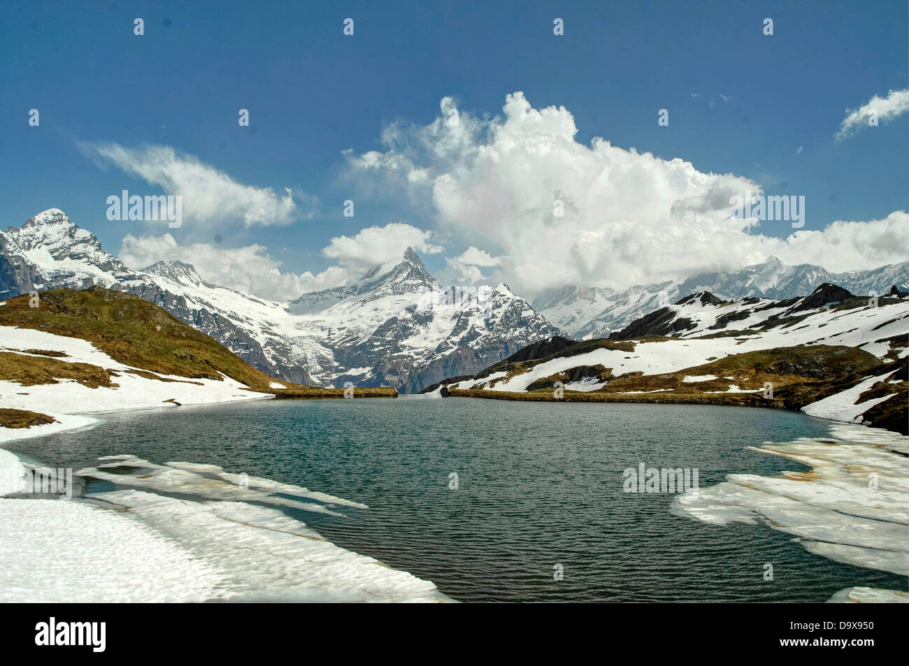 lake in the Alps, Swiss Stock Photo - Alamy