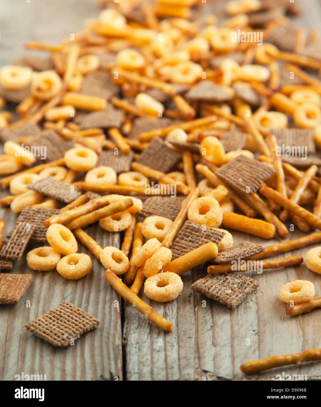 Snack mix. Salty treat for snacking Stock Photo - Alamy