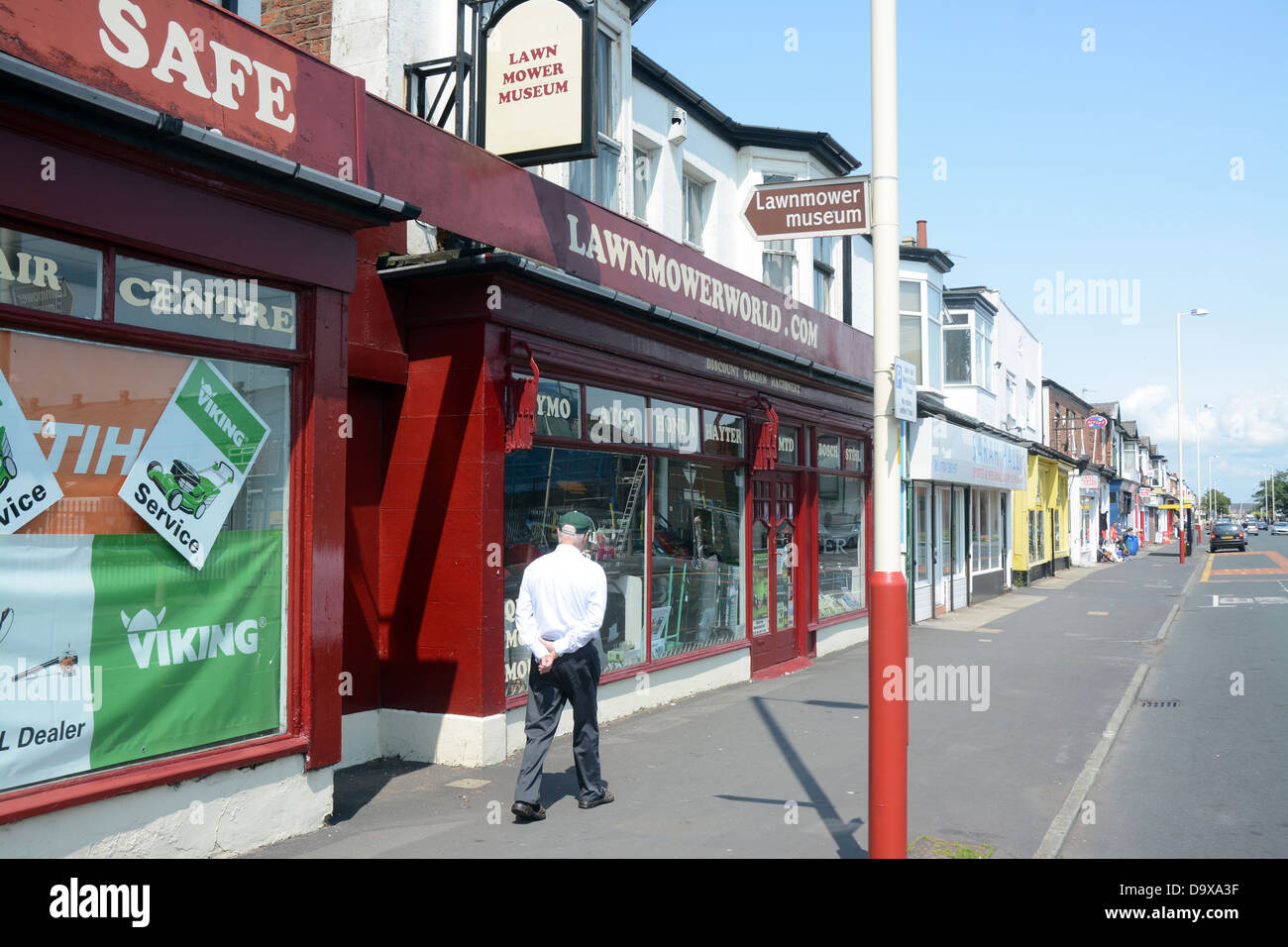 British lawn mower museum in southport hi-res stock photography and ...