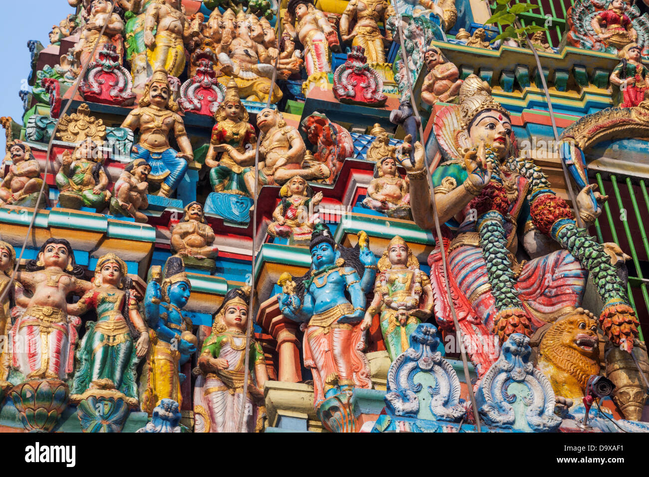 Myanmar,Yangon,Shri Kali Hindu Temple Stock Photo - Alamy