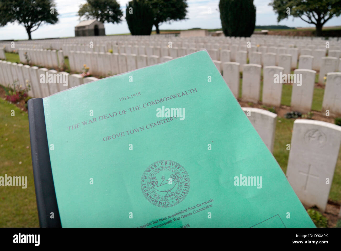 Grove Town Cwgc British Cemetery High Resolution Stock Photography and ...