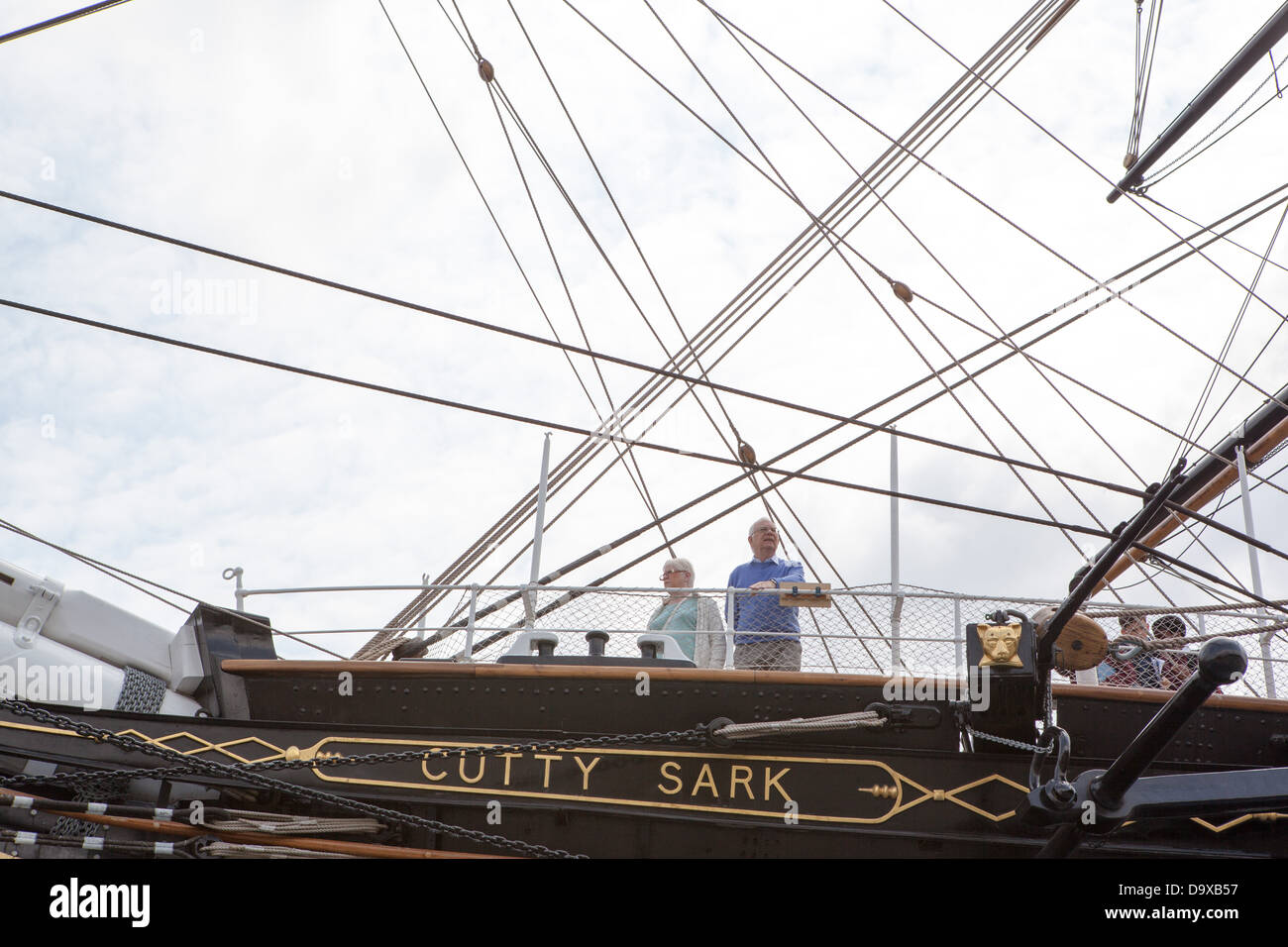 The Cutty Sark, Greenwich, London, England Stock Photo - Alamy