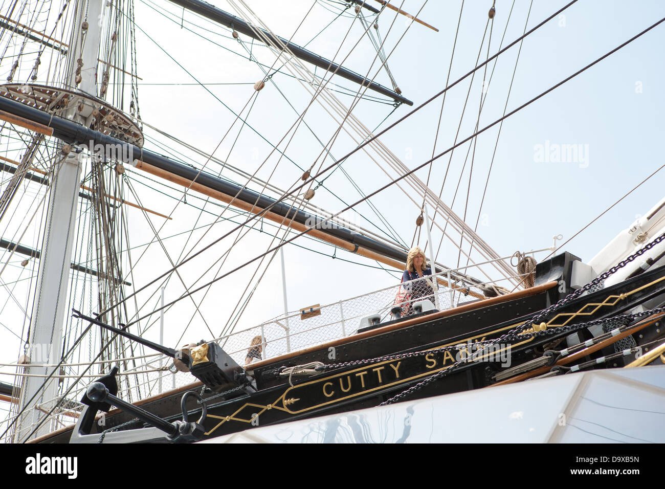 Captain of the cutty sark clipper hi-res stock photography and images ...