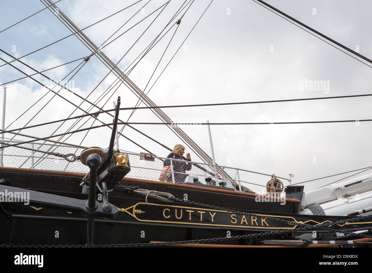 The Cutty Sark, Greenwich, London, England Stock Photo - Alamy