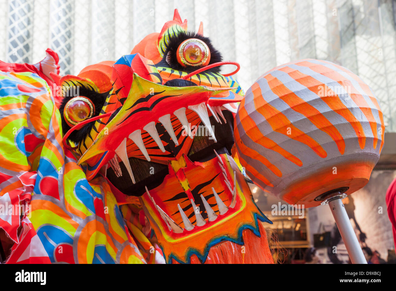 China, Hong Kong, Dragon Dance Stock Photo - Alamy