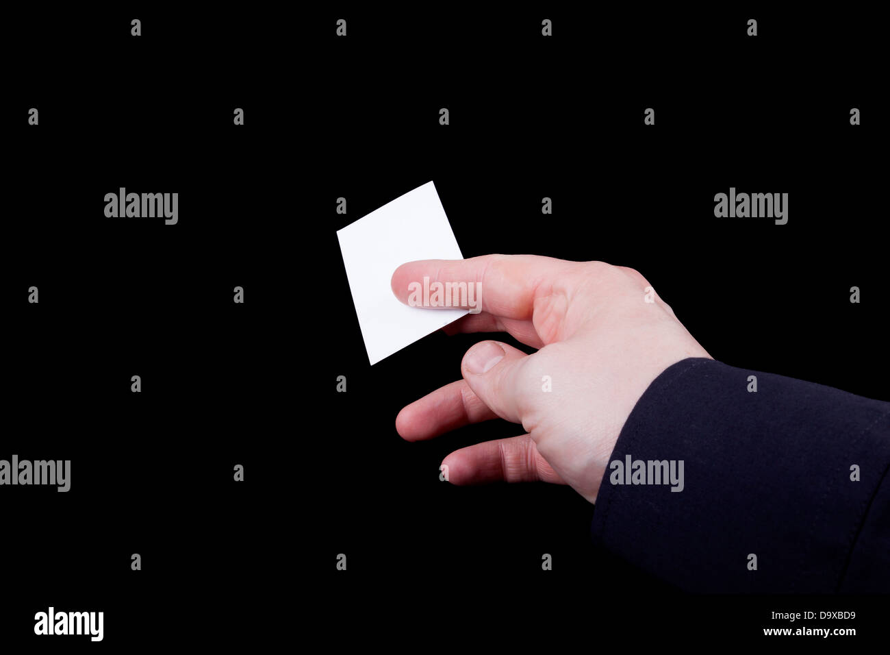 Hand holding note card hi-res stock photography and images - Alamy