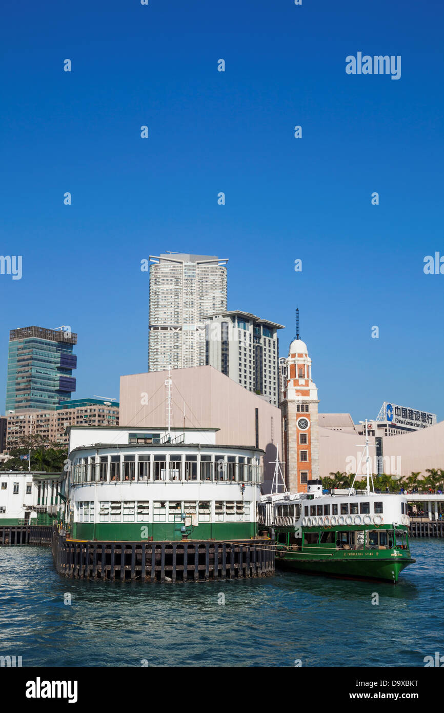 China, Hong Kong, Kowloon, Star Ferry Terminal Stock Photo - Alamy