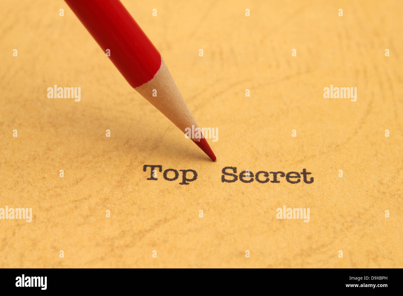 Vintage composition, top secret concept Stock Photo - Alamy