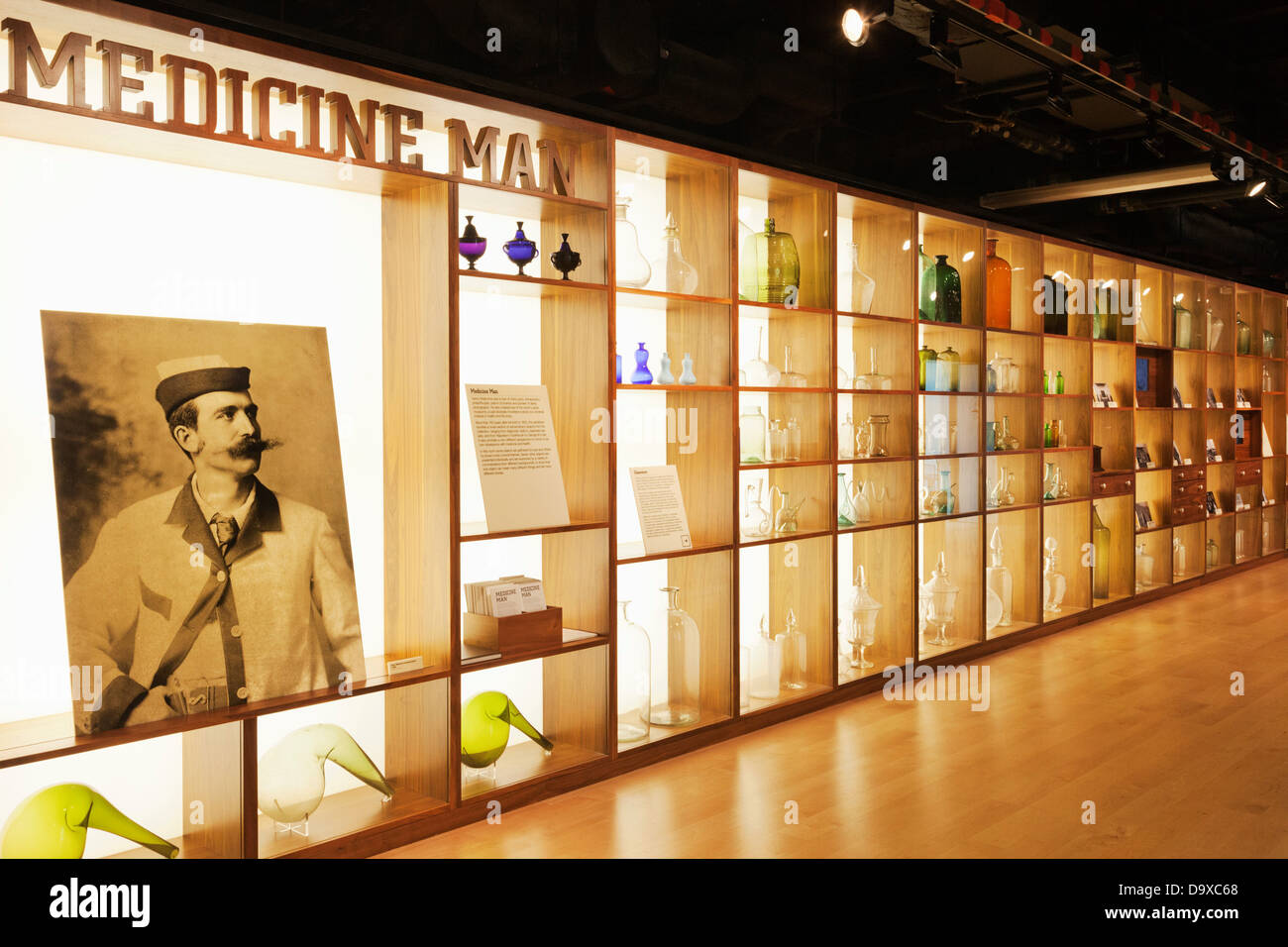 UK, England, London, Euston, The Wellcome Collection Museum, Display of ...