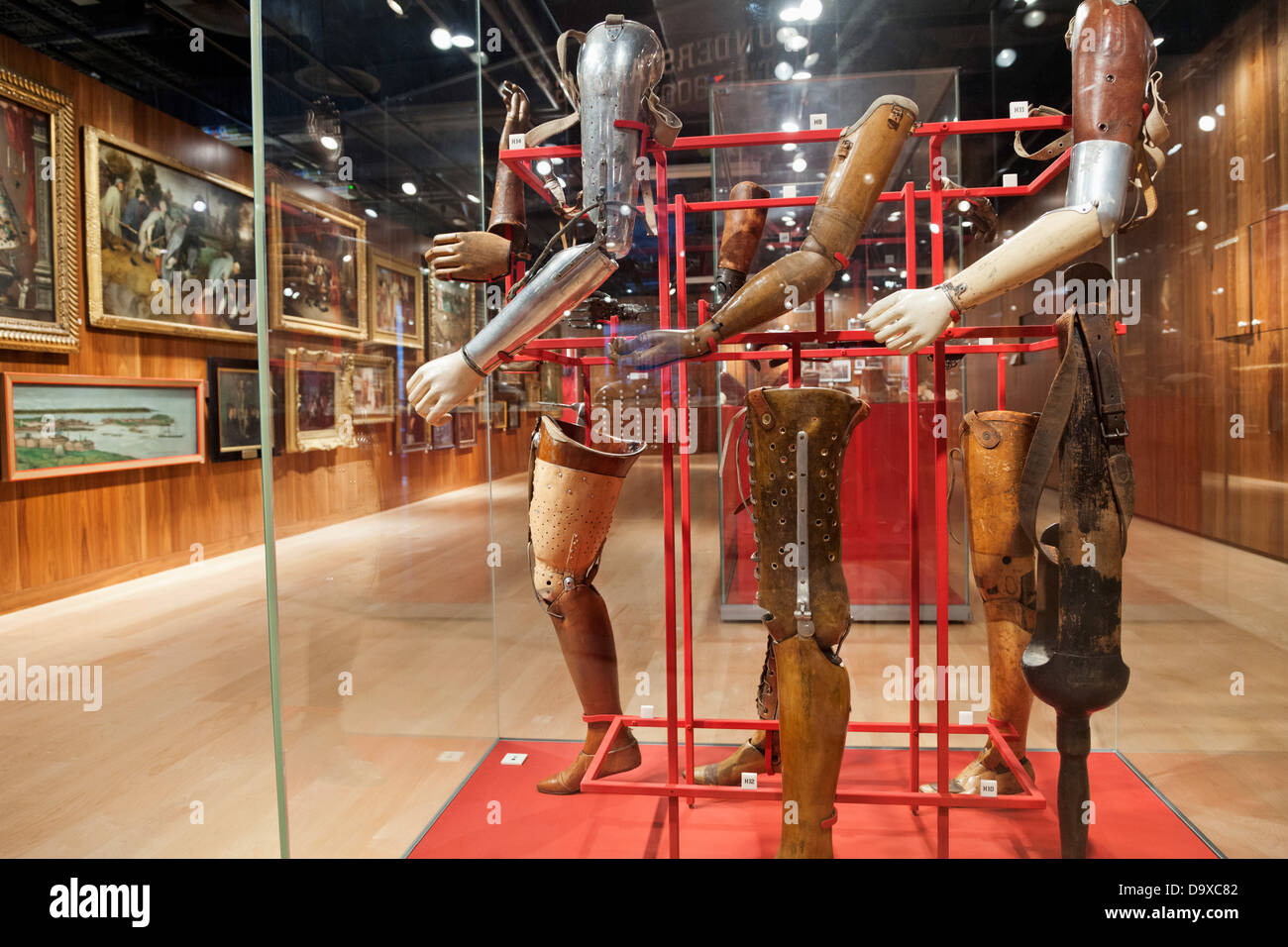 UK, England, London, Euston, The Wellcome Collection Museum, Artificial ...