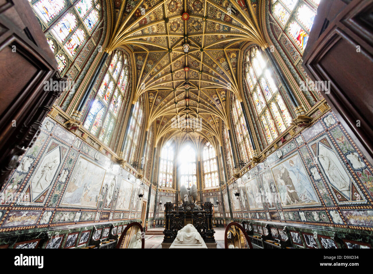 UK, England, Berkshire, Windsor, Windsor Castle, St George's Chapel ...