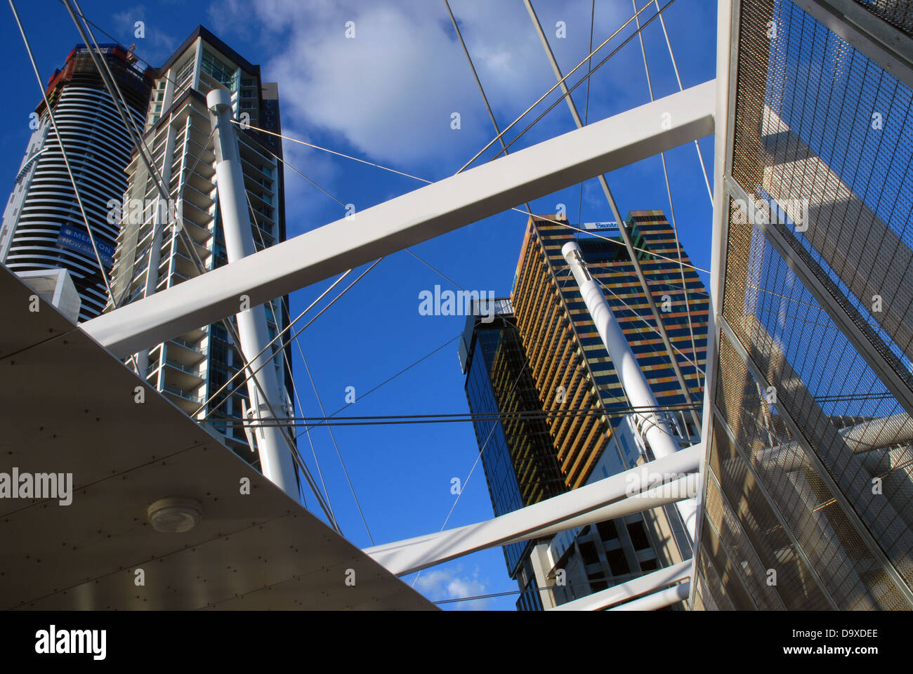 The Meriton Infinity Tower, Brisbane, Queensland, Australia Stock Photo ...