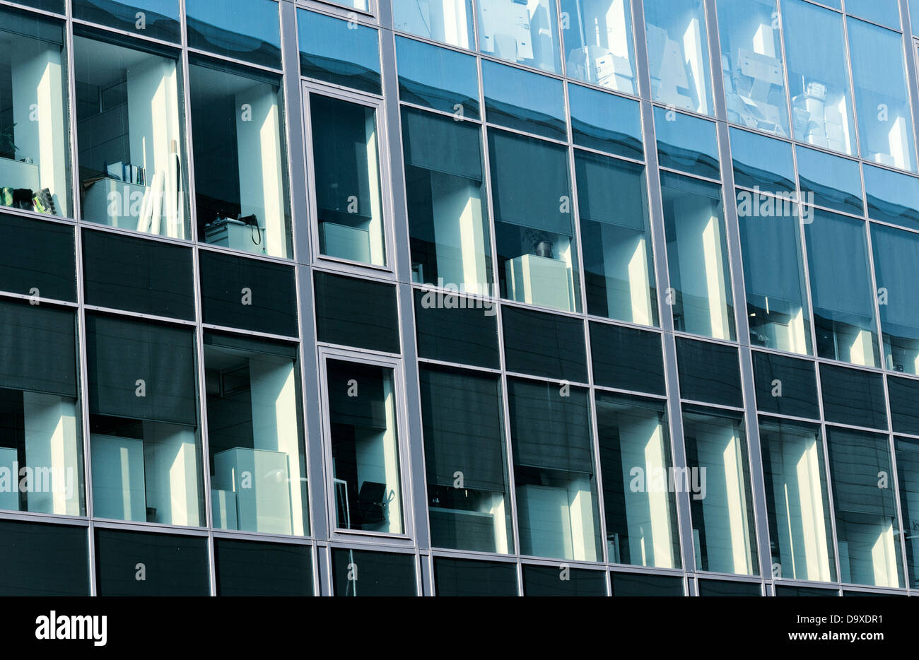 Offices box in the modern building Stock Photo - Alamy