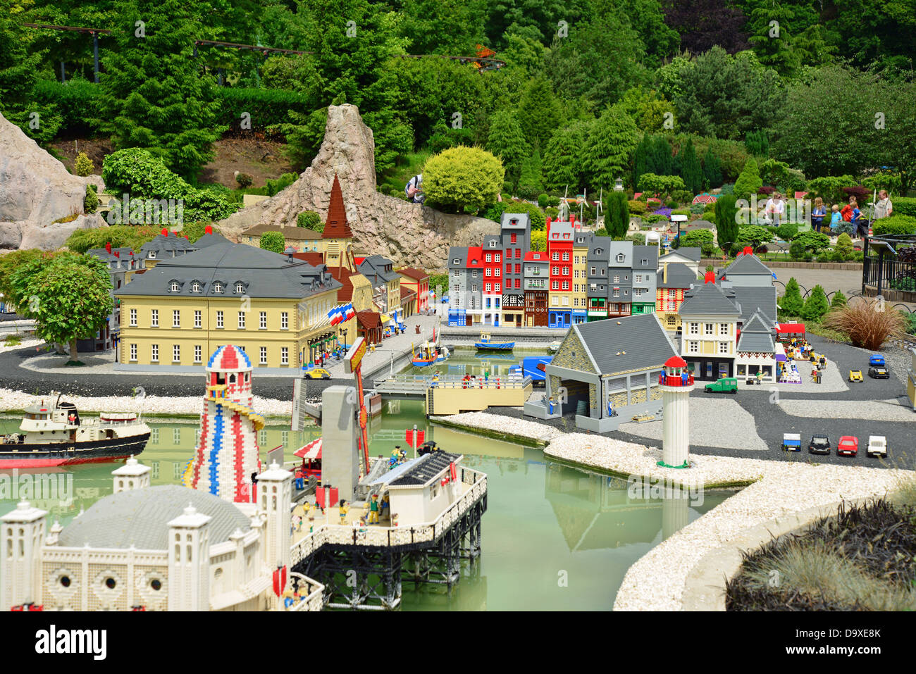 'Miniland', Legoland Windsor Resort, Windsor, Berkshire, England ...