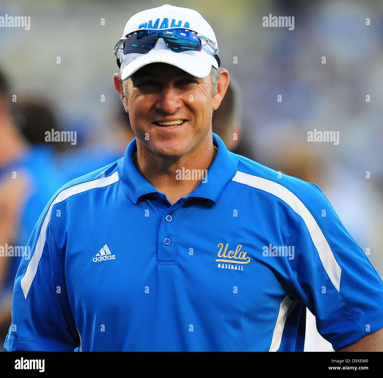 June 27, 2013 Los Angeles, CA.UCLA Assistant Baseball Coach on the ...