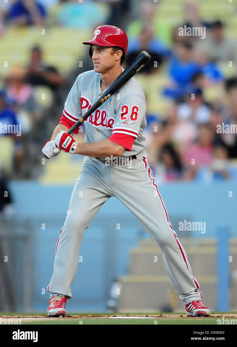 June 27, 2013 Los Angeles, CA.Philadelphia Phillies second baseman ...