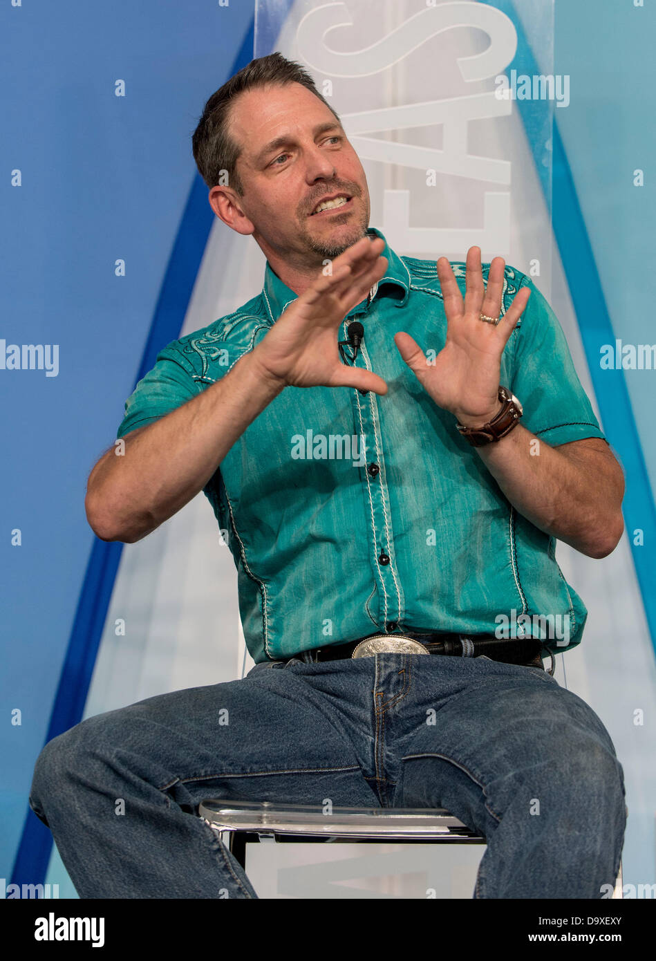 Aspen, Colorado, USA. 27th June, 2013. MARK MECKLER, Founder of ...