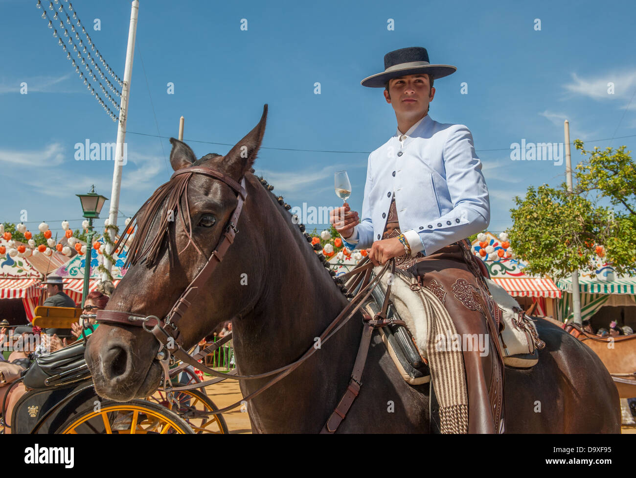 Spanish horse rider hi-res stock photography and images - Alamy