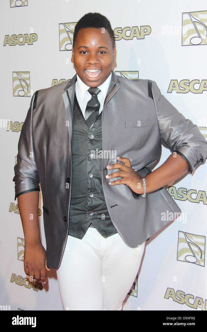 Los Angeles, California, USA. 27th June, 2013. Alex Newell attends 26th ...