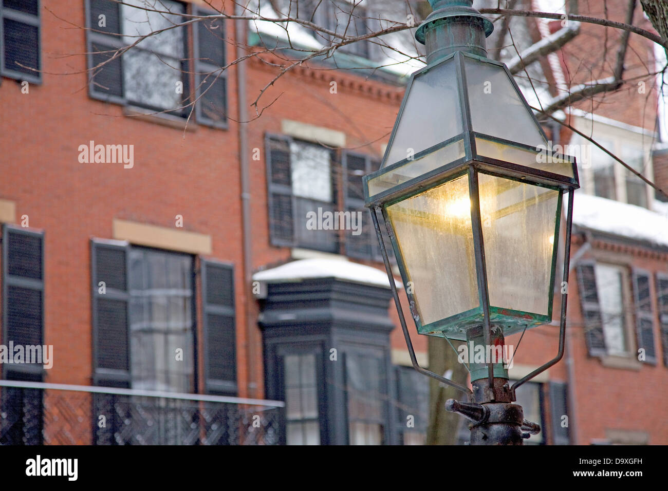 Oldest Street Light In Boston